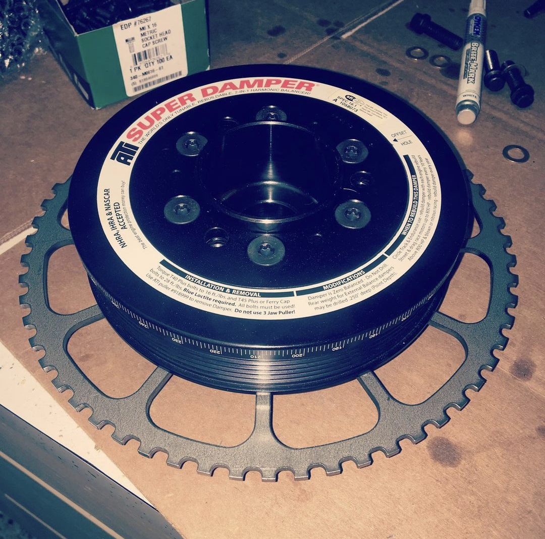 RRD/GDM Harmonic Race Damper – Rabid Racing Development